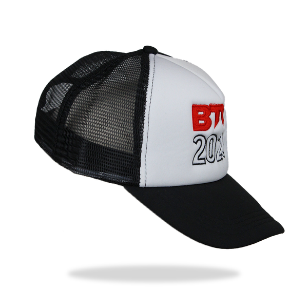 BTCC Mesh Trucker Cap - 2025 - Black/white - Dread