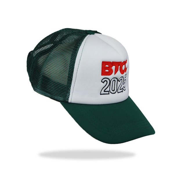 BTCC Mesh Trucker Cap - 2025 - bottle/white - Dread