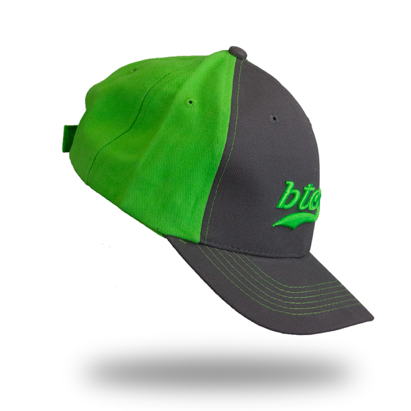 BTCC Cap - Charcoal/Bright Green - Dread