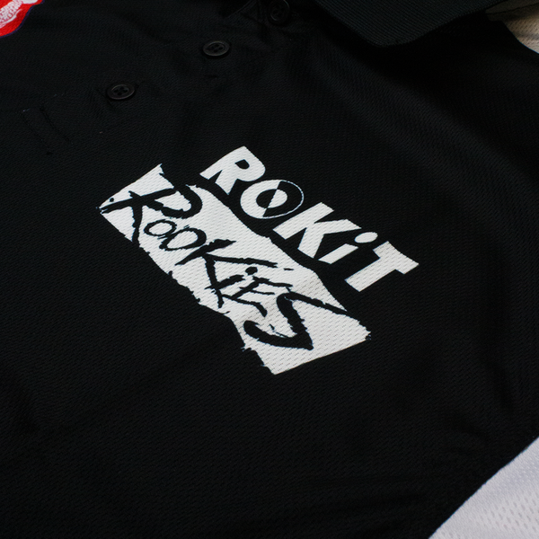 Affinity/ROKiT Rookies Team Polo - Ladies - Black - Dread